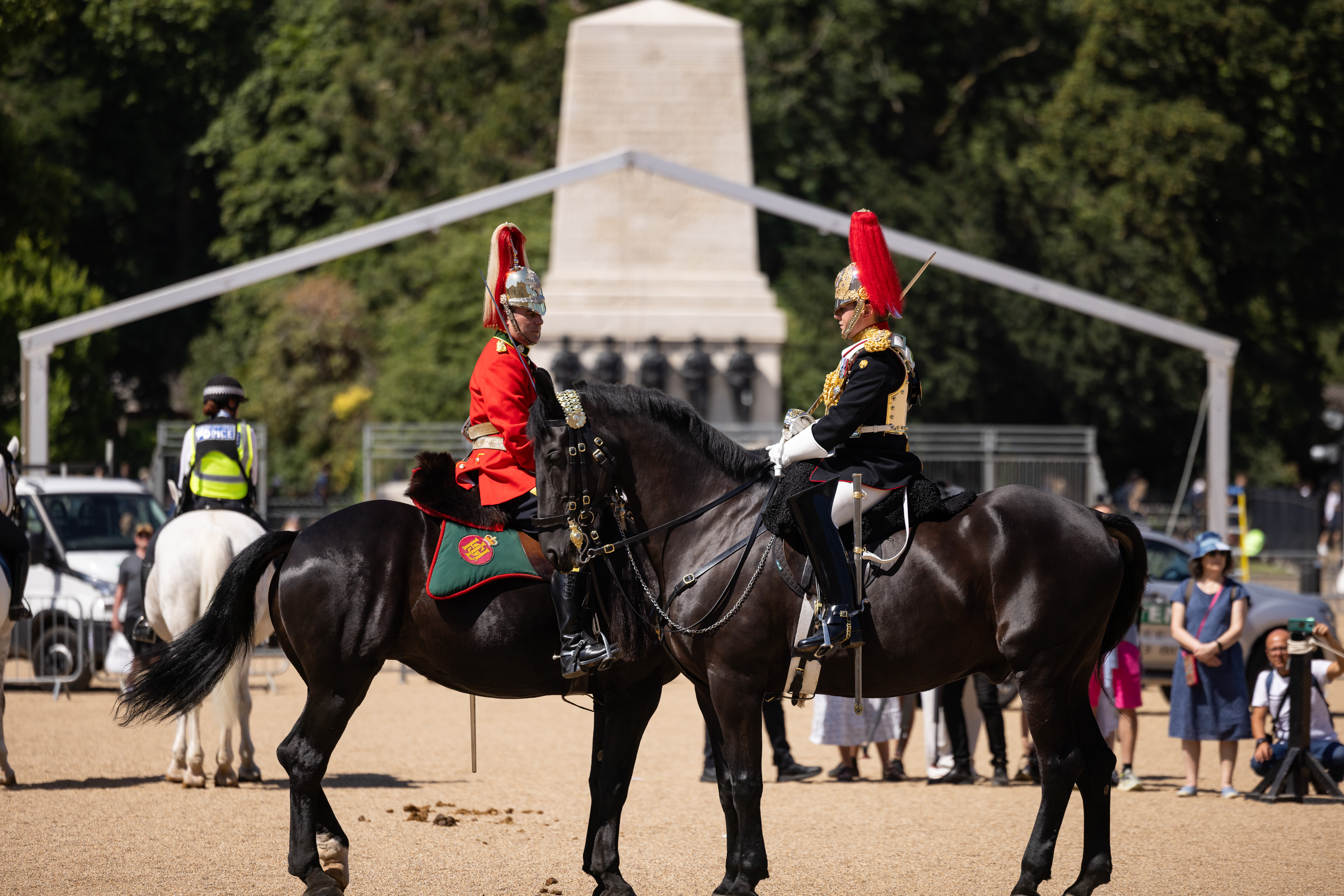 Canadian armoured regiment steps in as The King’s Life Guard | The ...
