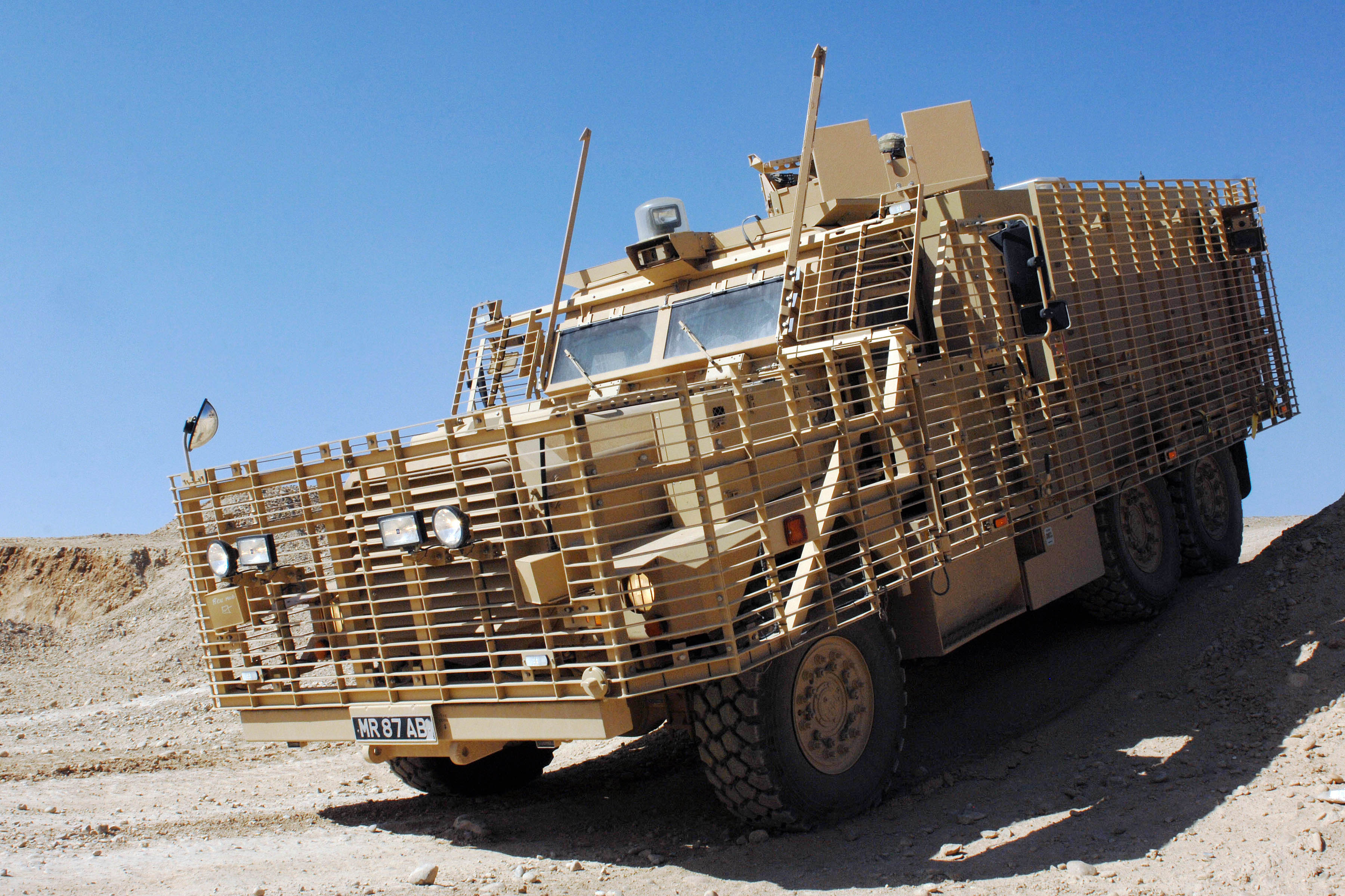 Protected patrol vehicles | The British Army