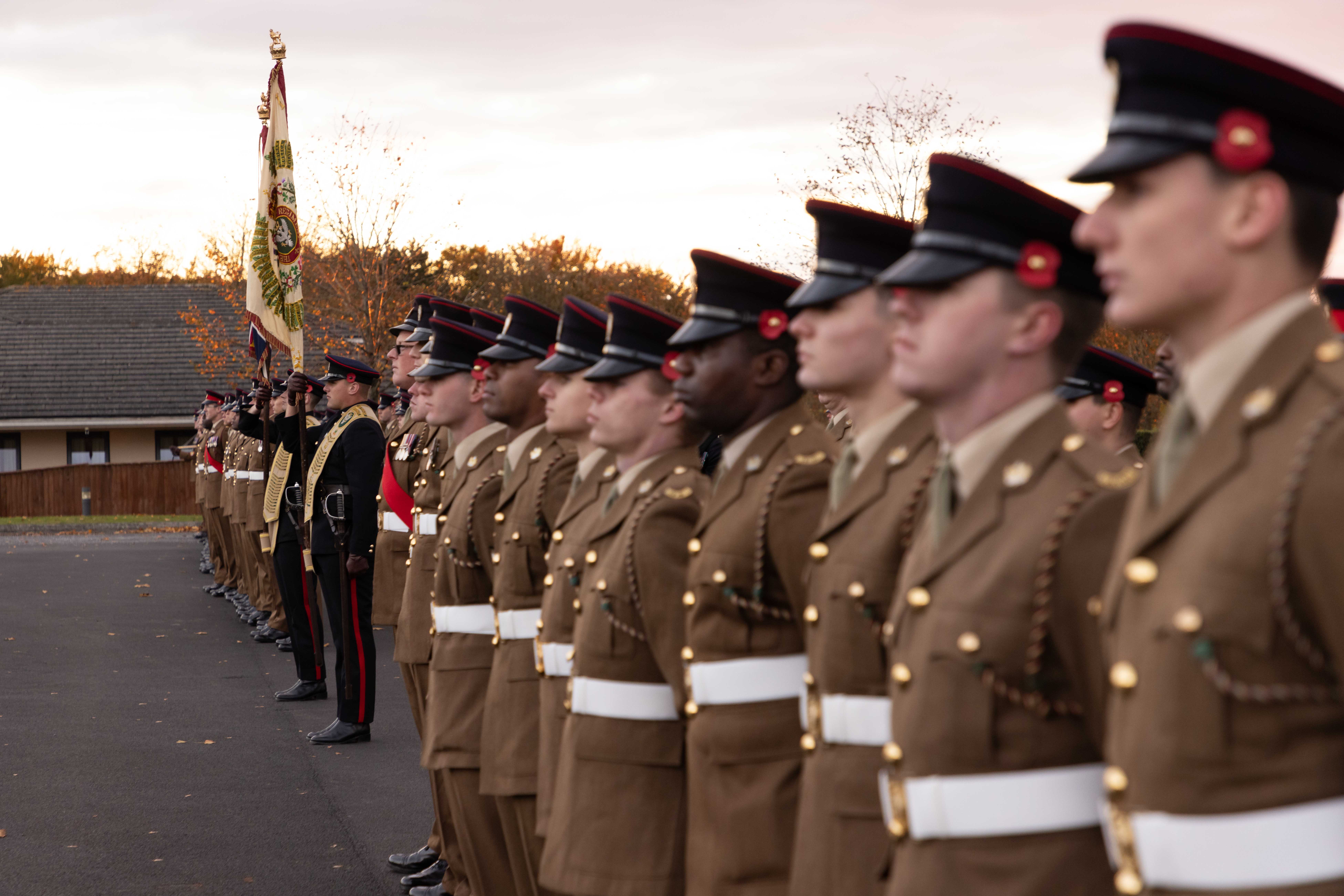 1st Battalion the Mercian Regiment return home from Estonia and ...