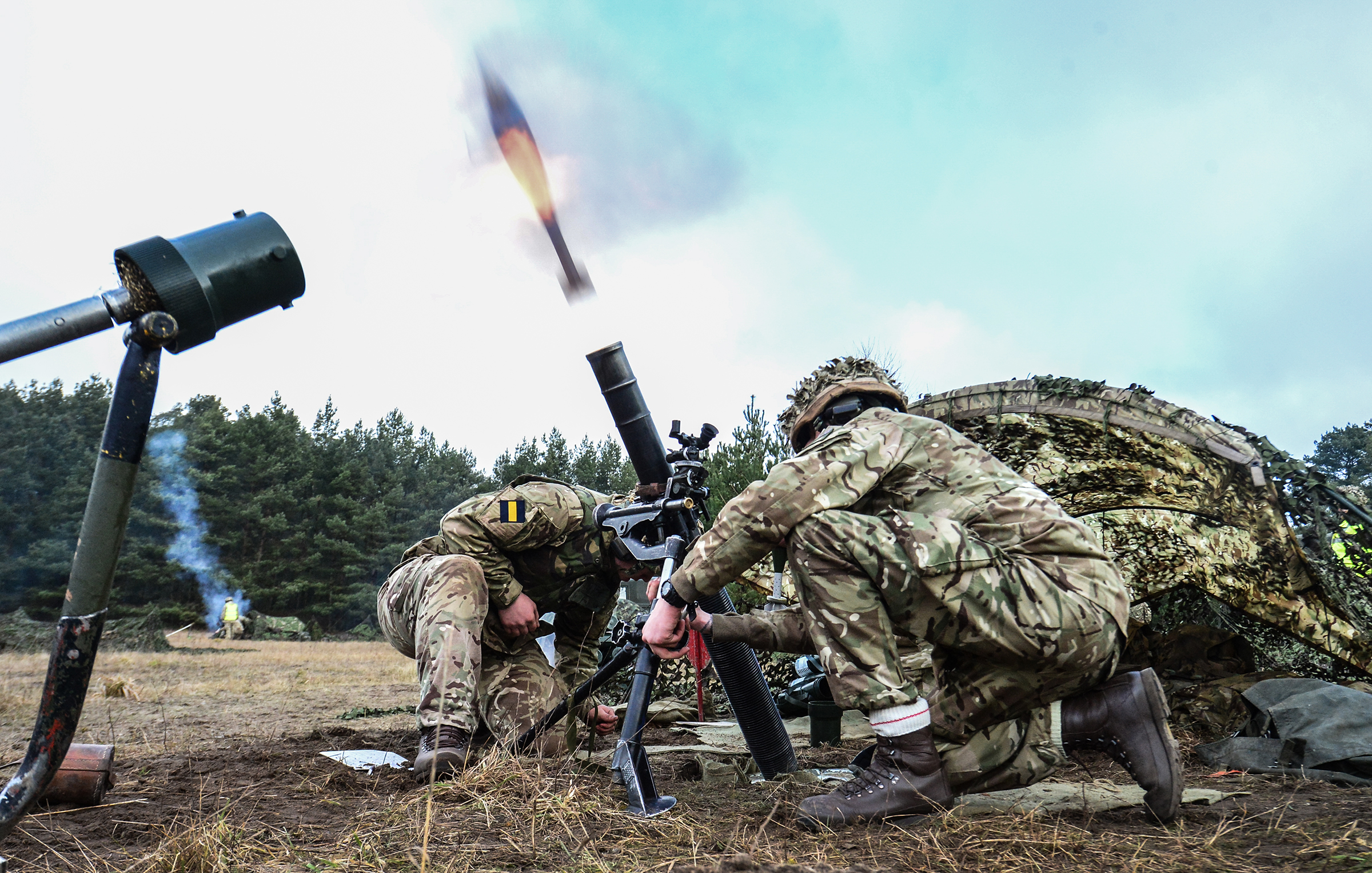 81mm Mortar | The British Army