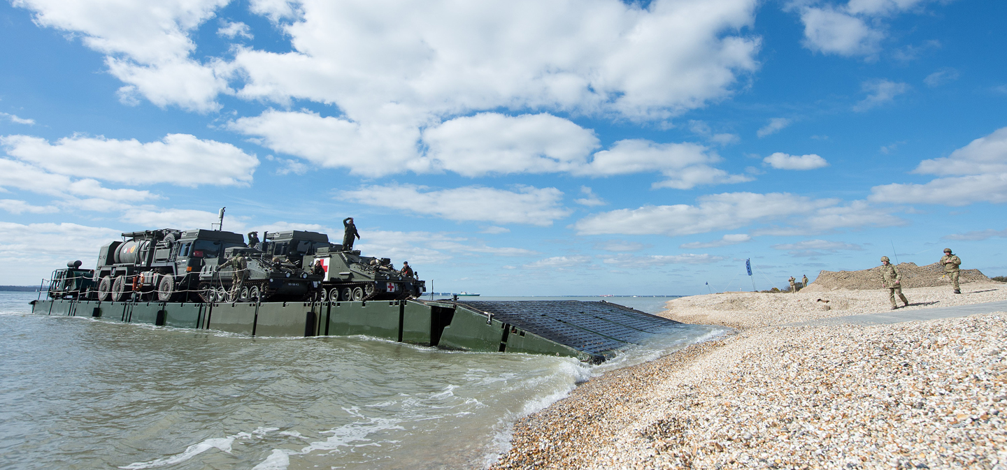 Assault boats and landing craft | The British Army