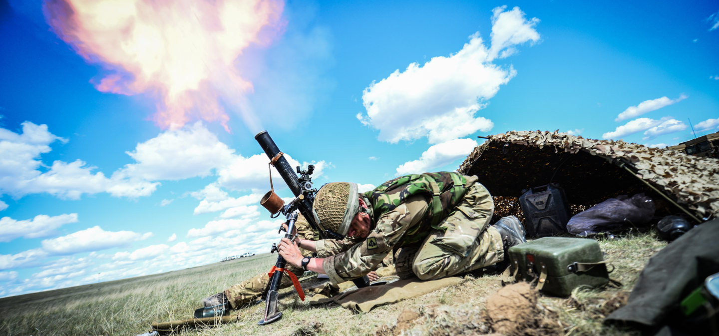 81mm Mortar | The British Army