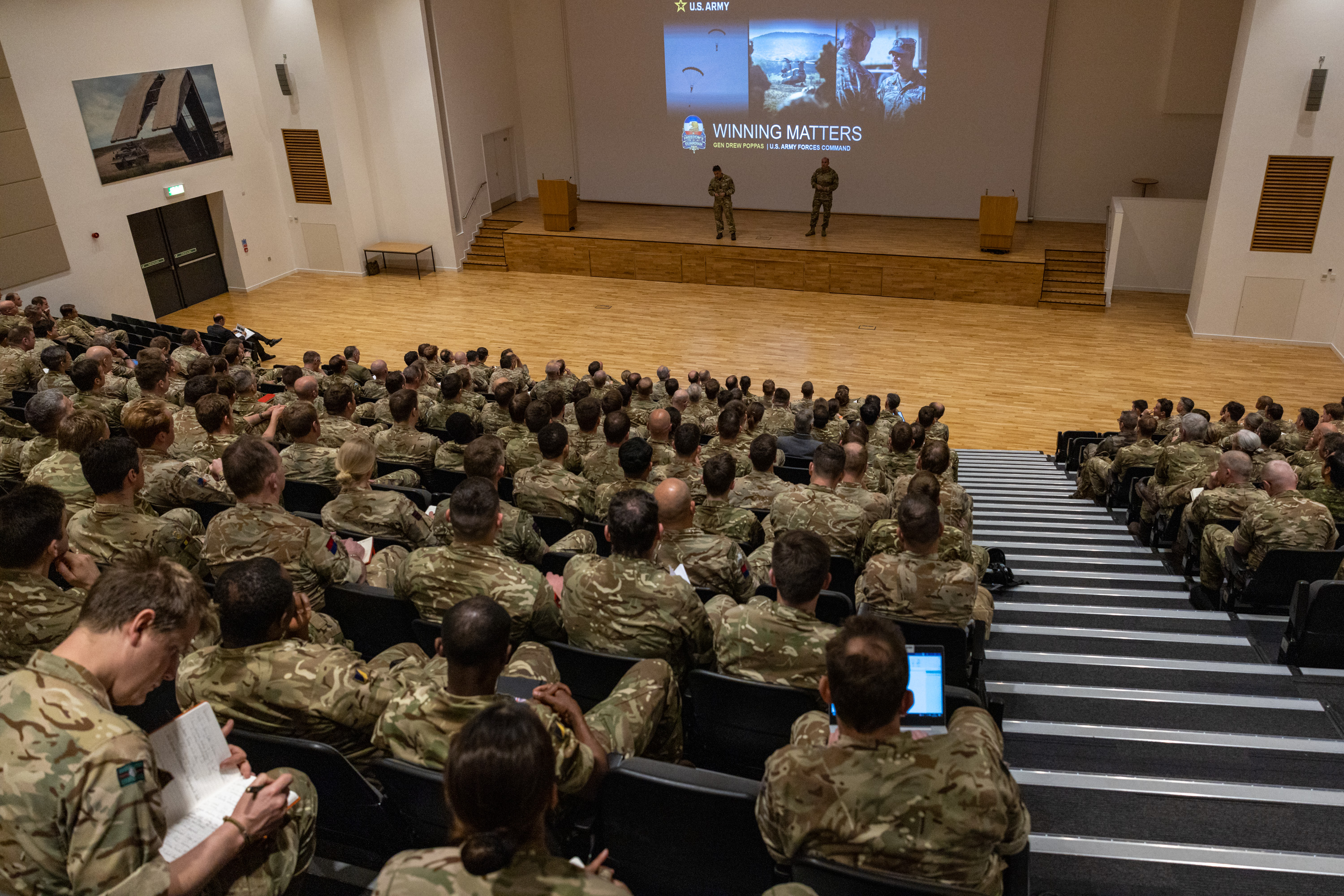 US General's lecture celebrates special relationship | The British Army