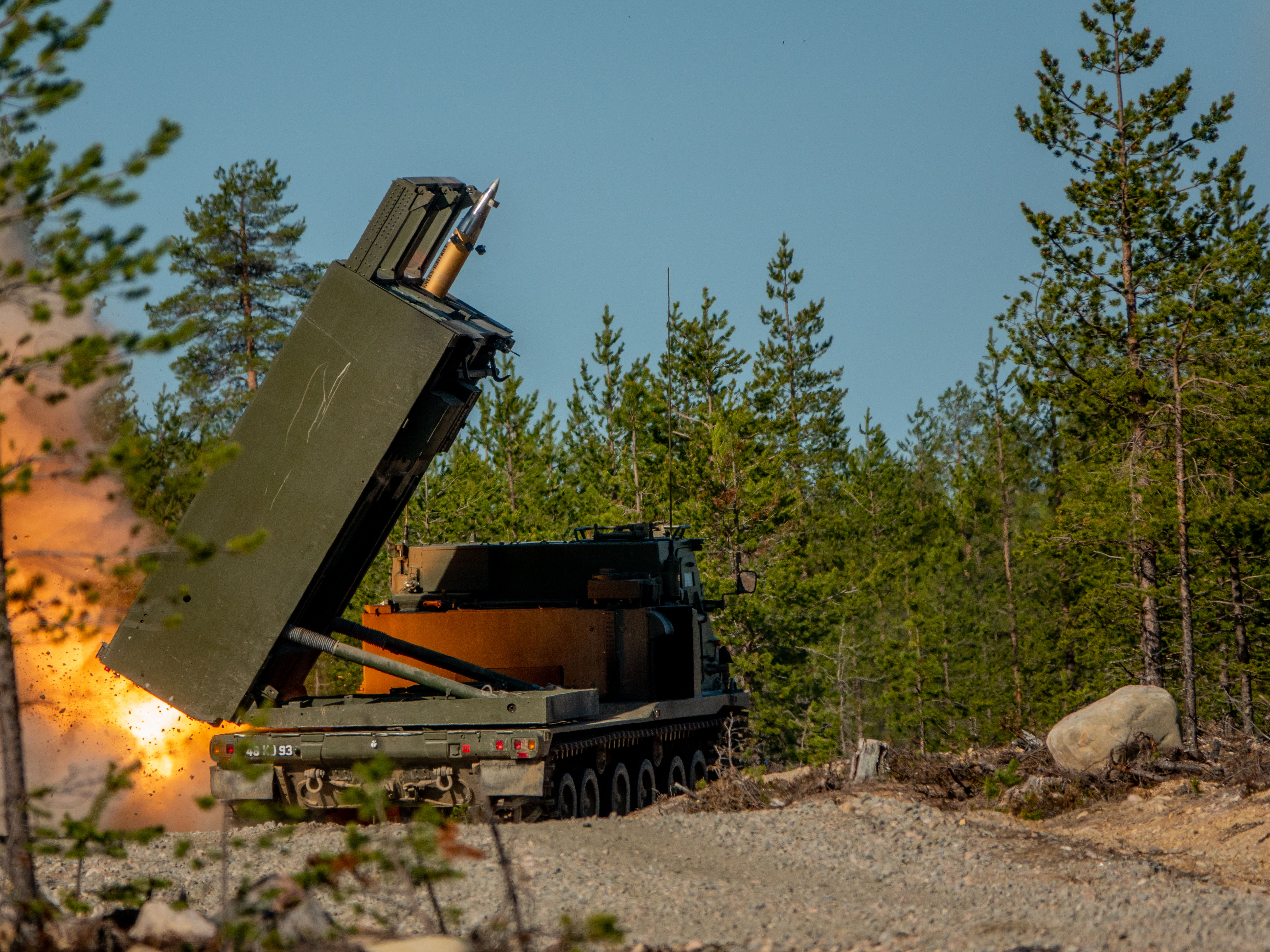 Guided Multiple Launch Rocket System (GMLRS) | The British Army