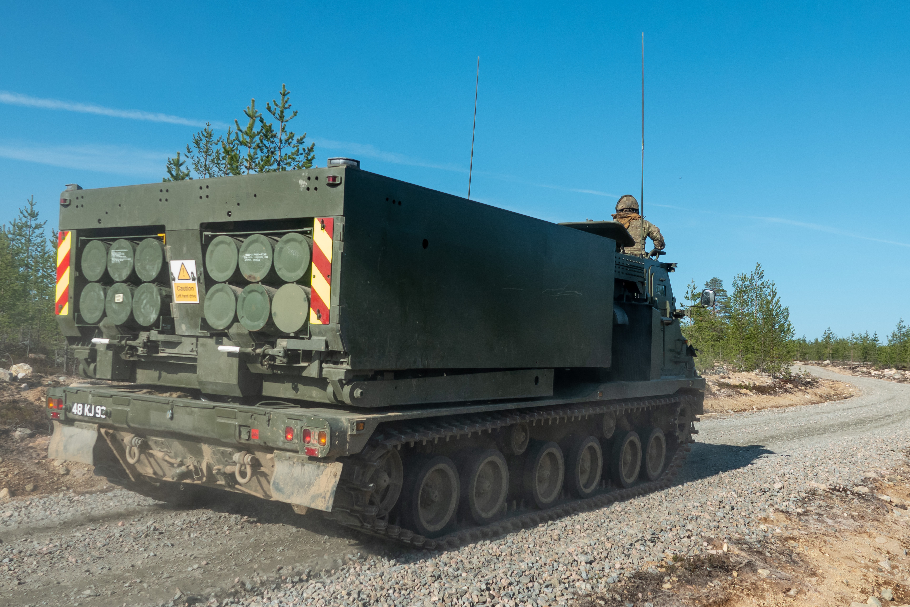 Guided Multiple Launch Rocket System (GMLRS) | The British Army