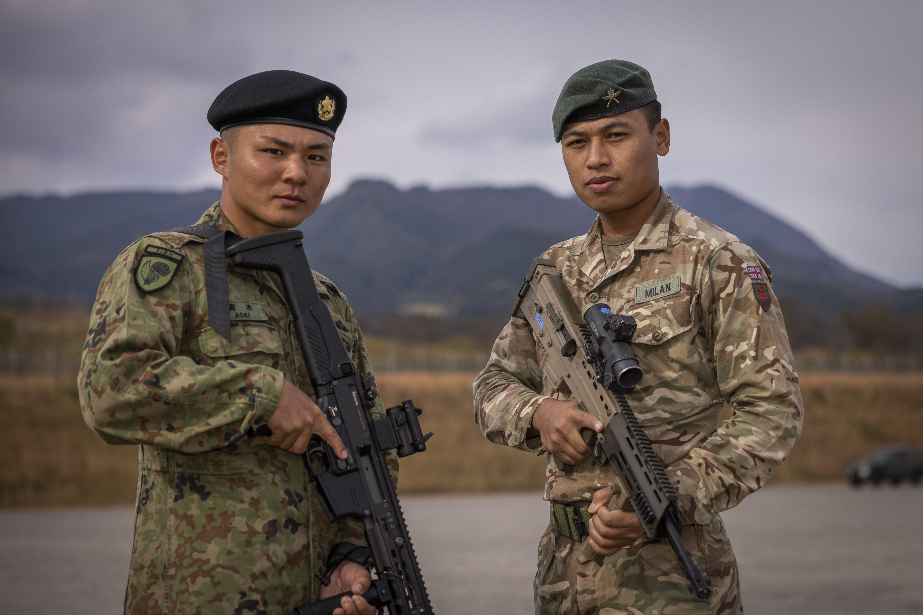 British troops embed with Japanese armed forces for first time | The ...