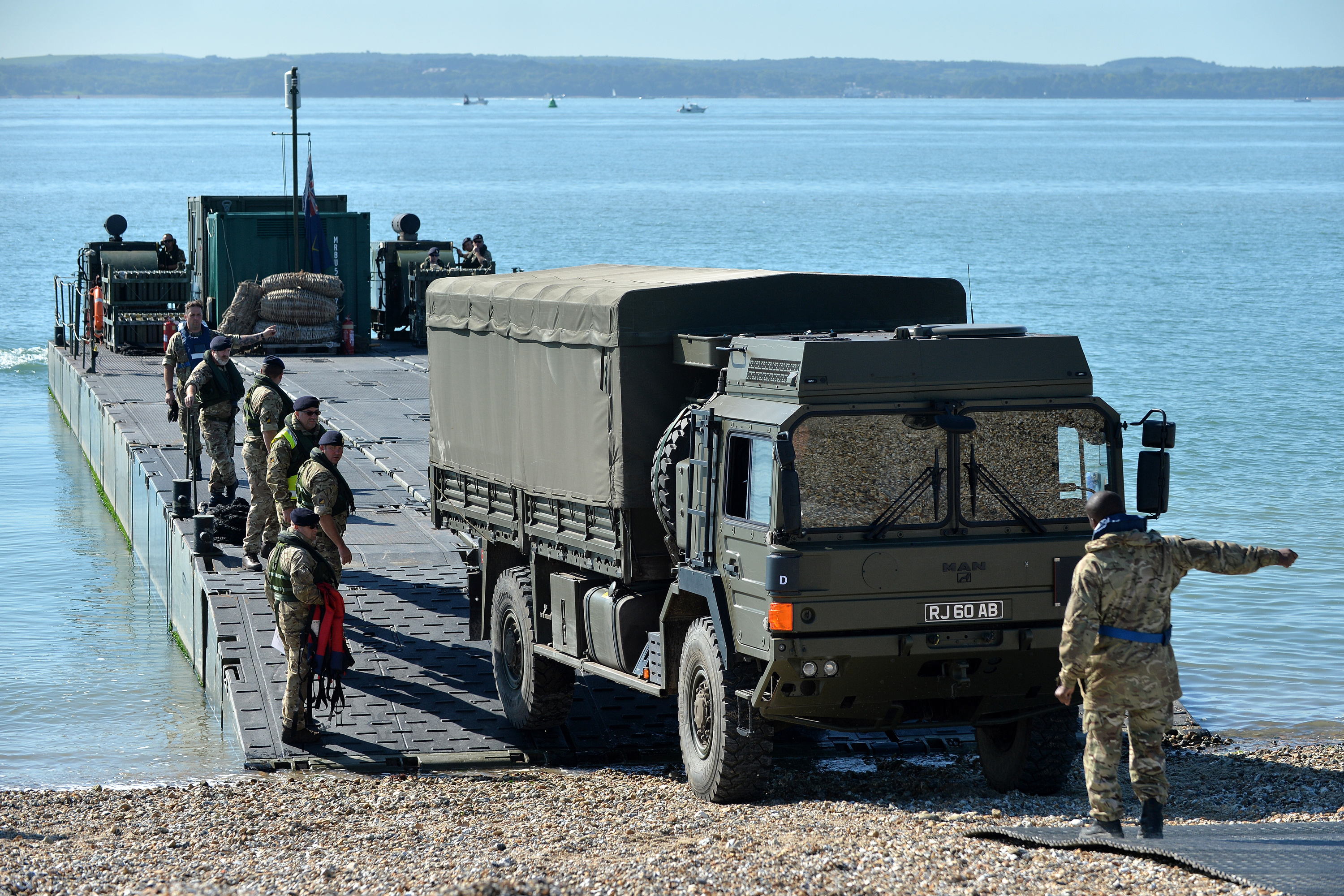 Soldiers from 165 Port & Maritime Regiment take to the water | The ...