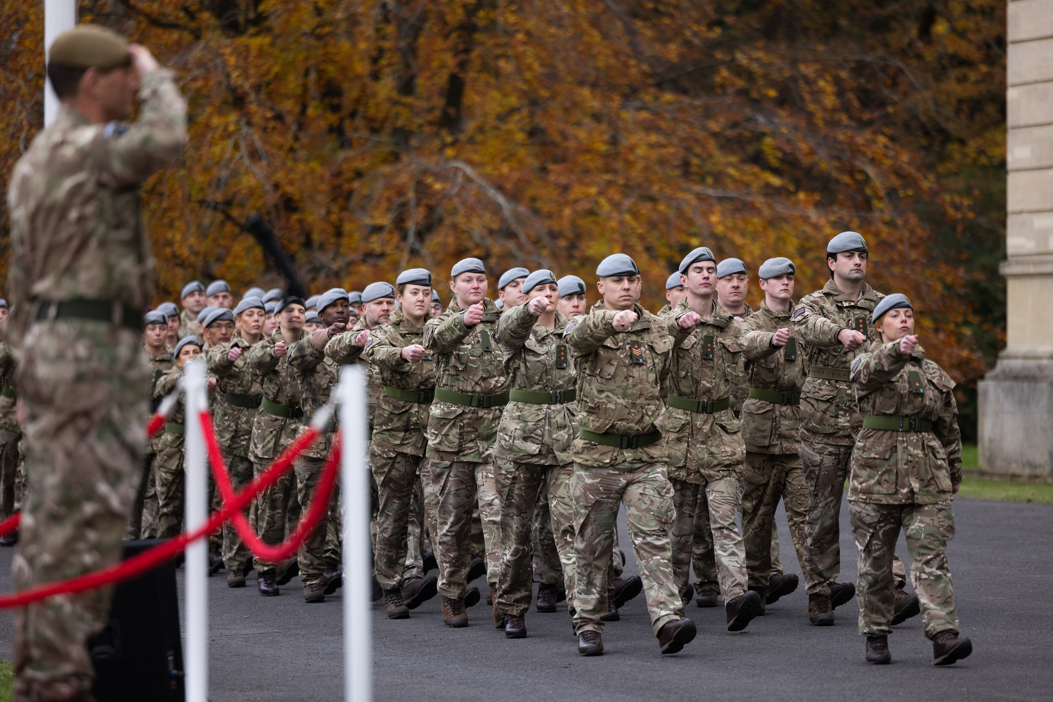 Mercian Regiment marches to mark merger of 1st and 2nd Battalions | The ...