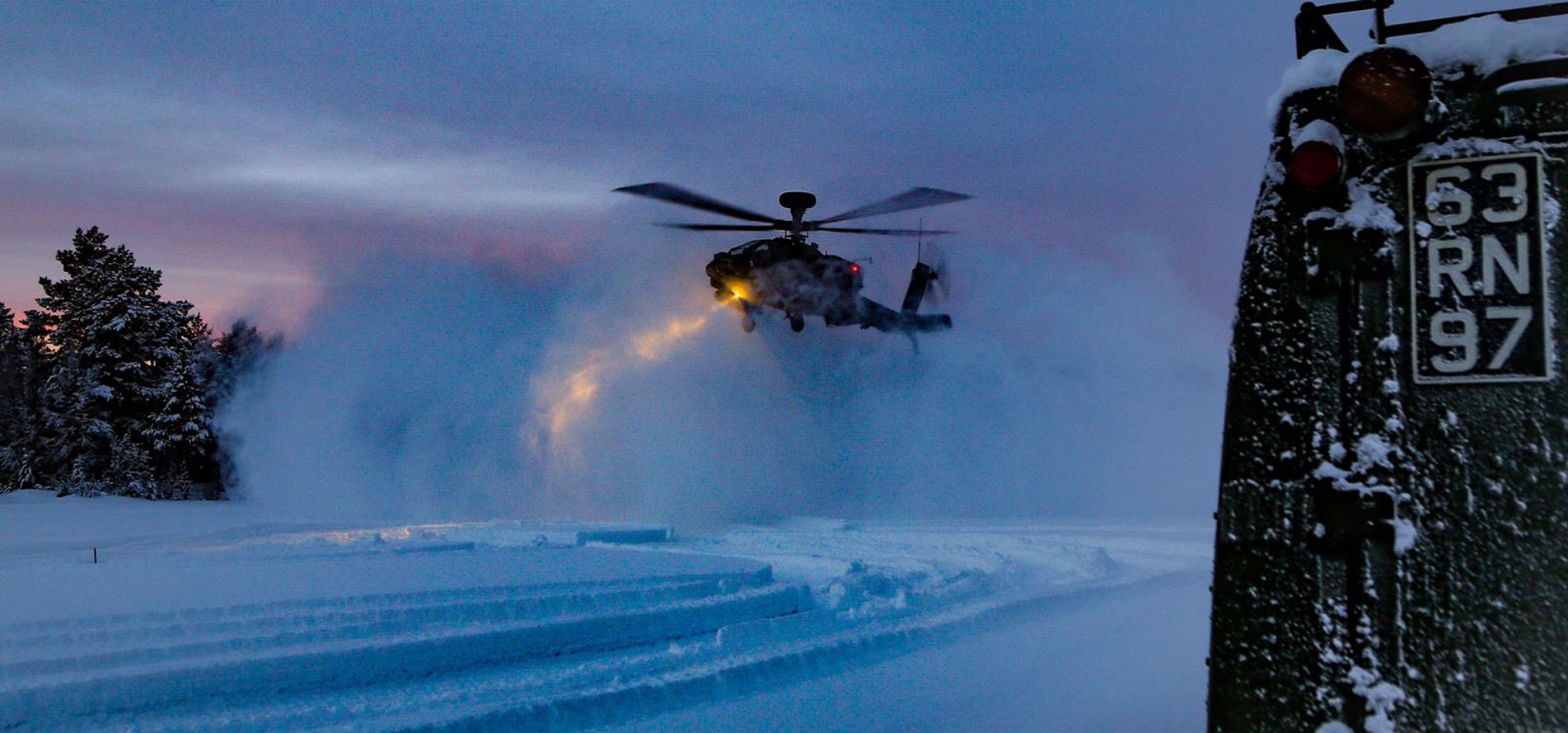 Apaches make Arctic debut | The British Army