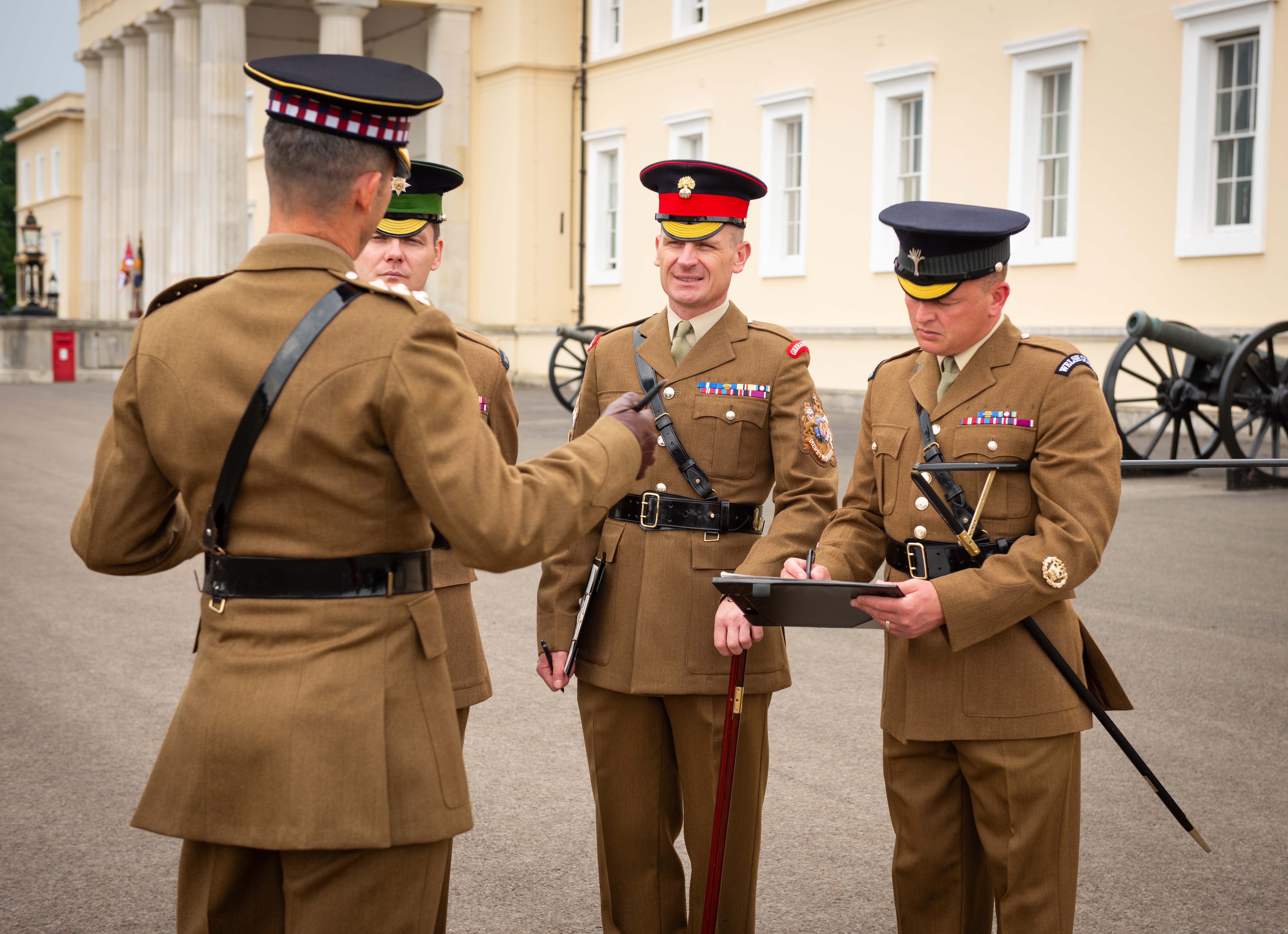 Precision on parade at All Arms International Pace Sticking Competition ...