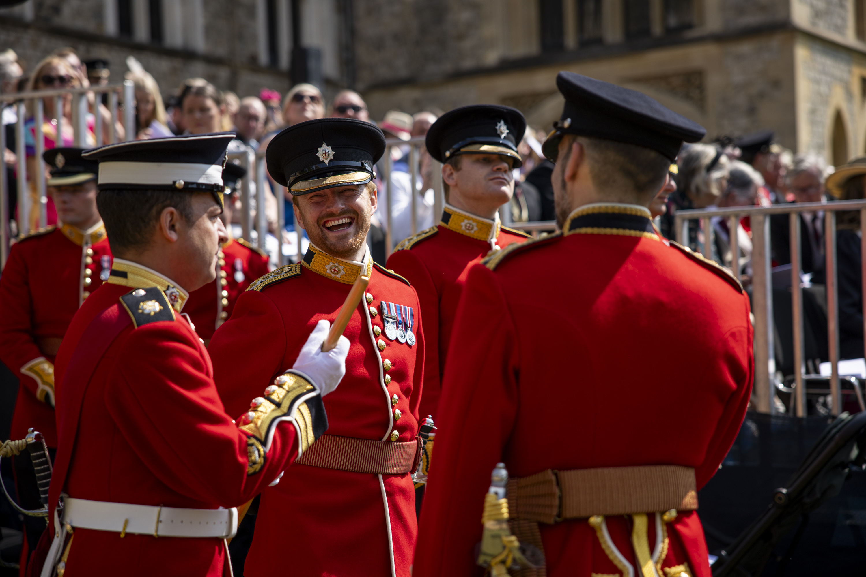 The Coldstream Guards receive new Colours from His Majesty The King in ...
