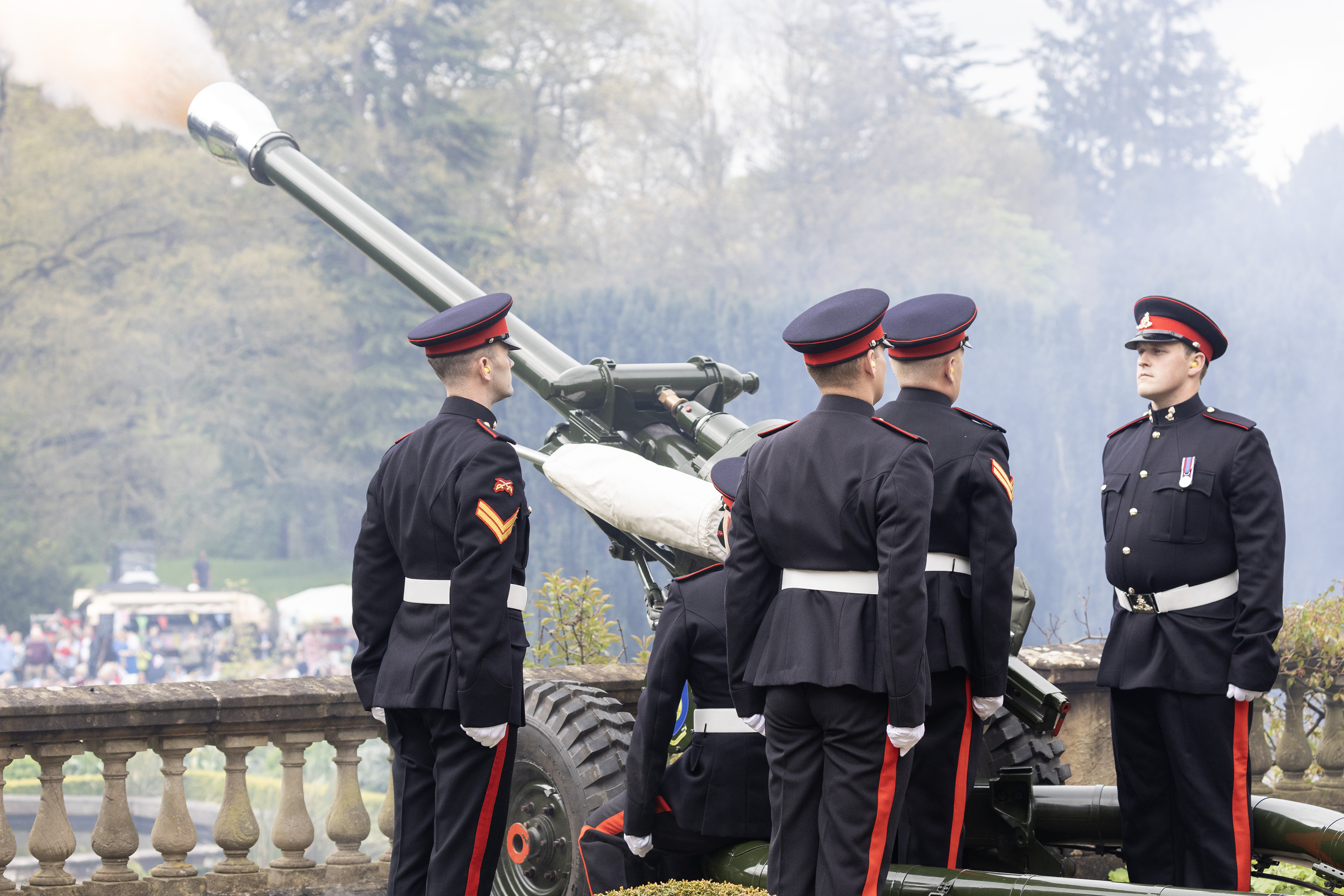 Gun salutes for first anniversary of The King and Queen's Coronation ...