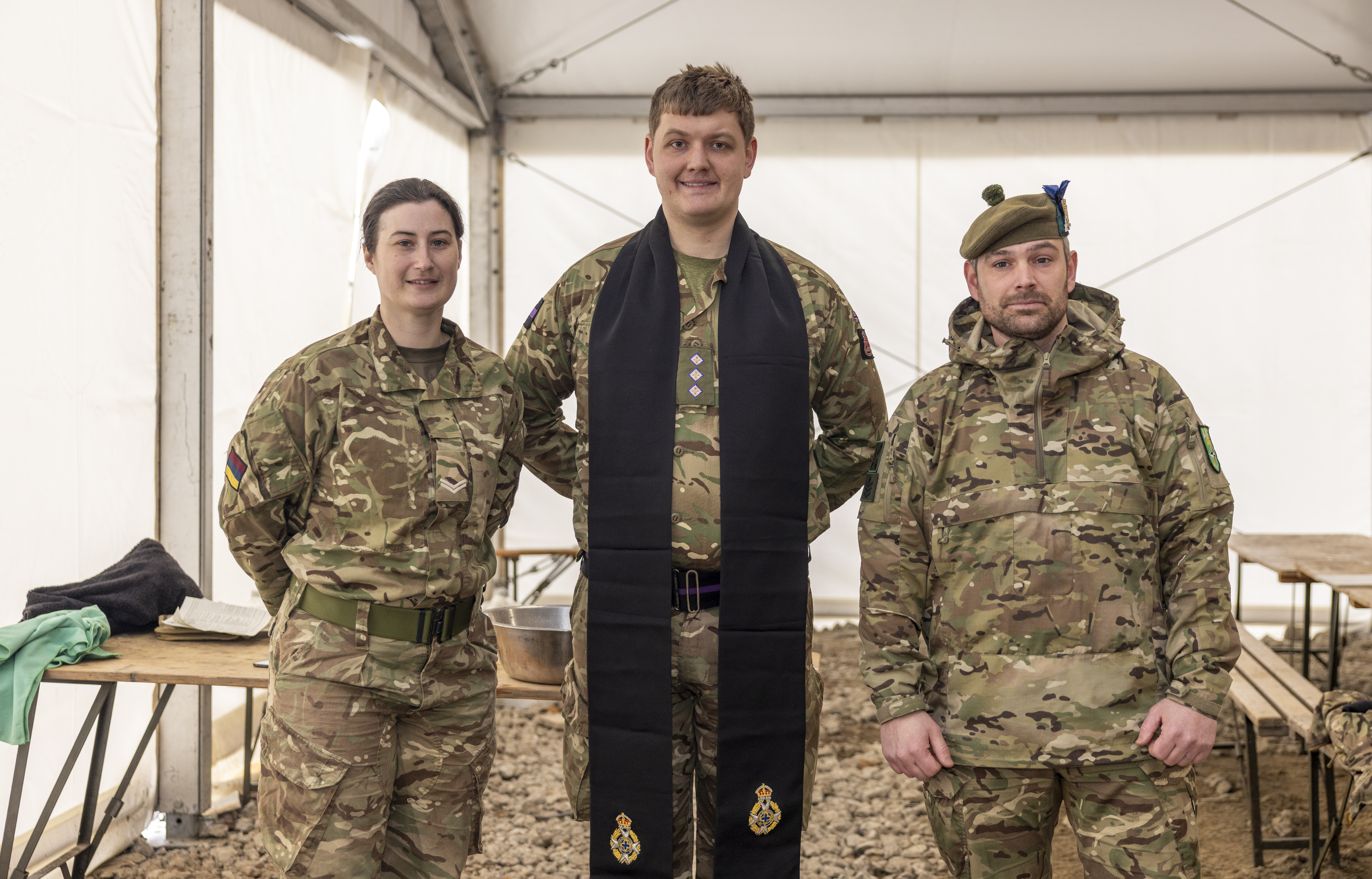 Youngest Padre in British Army on his first overseas deployment ...