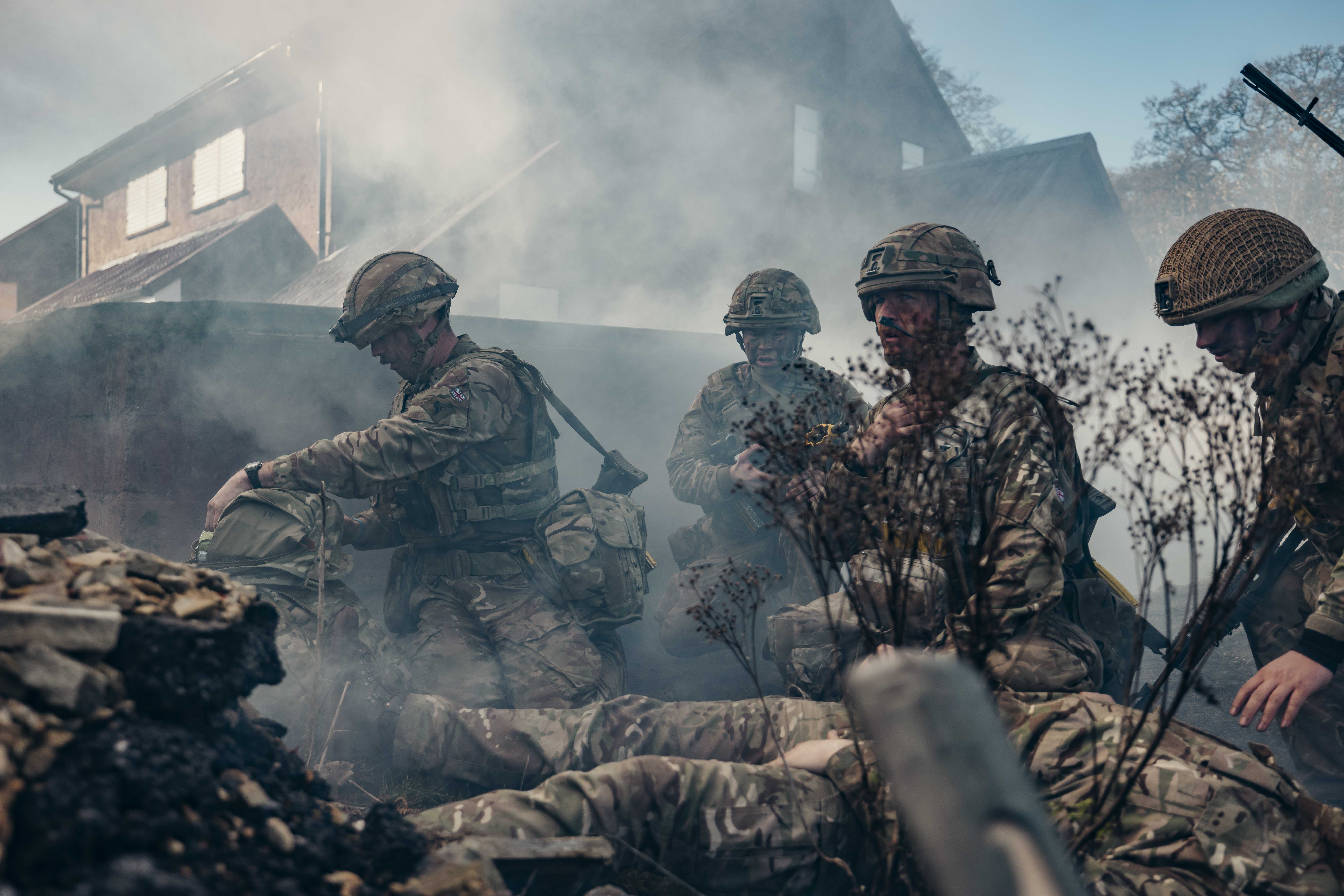 Airborne medics go underground to survive | British Army
